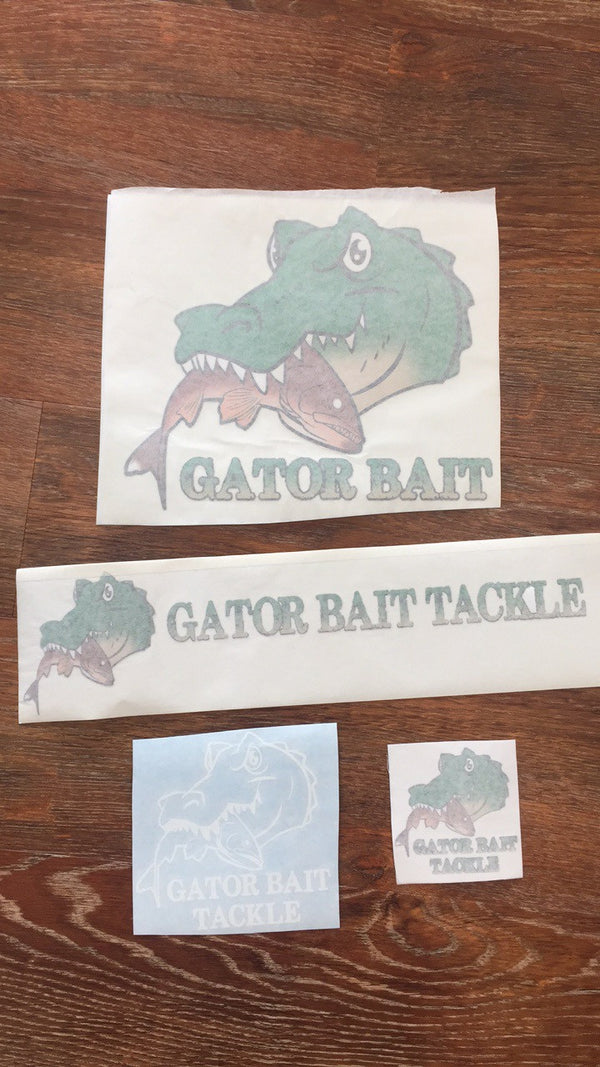 Decals - Gator Bait Tackle